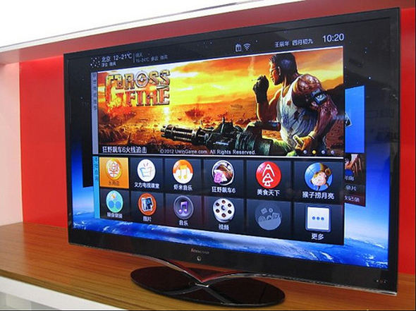 Lenovo Smart TV's in China bereits verfügbar. Foto: Androidcommunity ...