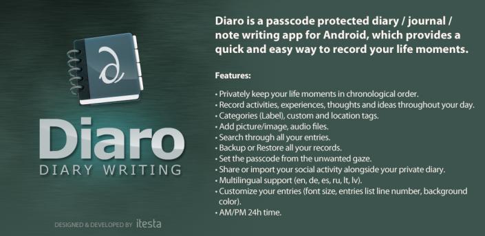 Diaro - Ein Tagebuch - Androidmag